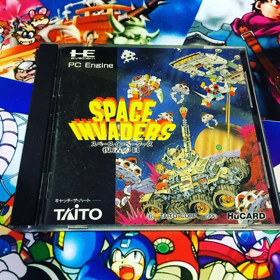 Game-bit of the day 800: Space Invaders (PC Engine) ~ Retro Gaming Life