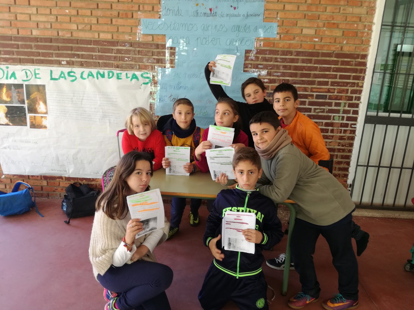 APRENDIENDO A APRENDER: ¡Nuestras mesas informativas!