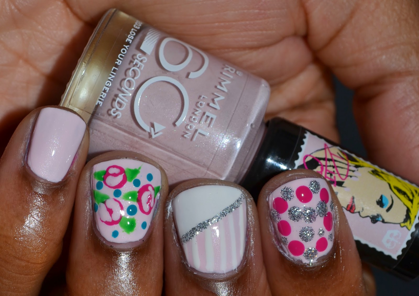Nailmattic: TNCC: Tea Party Themed Nails Look #1