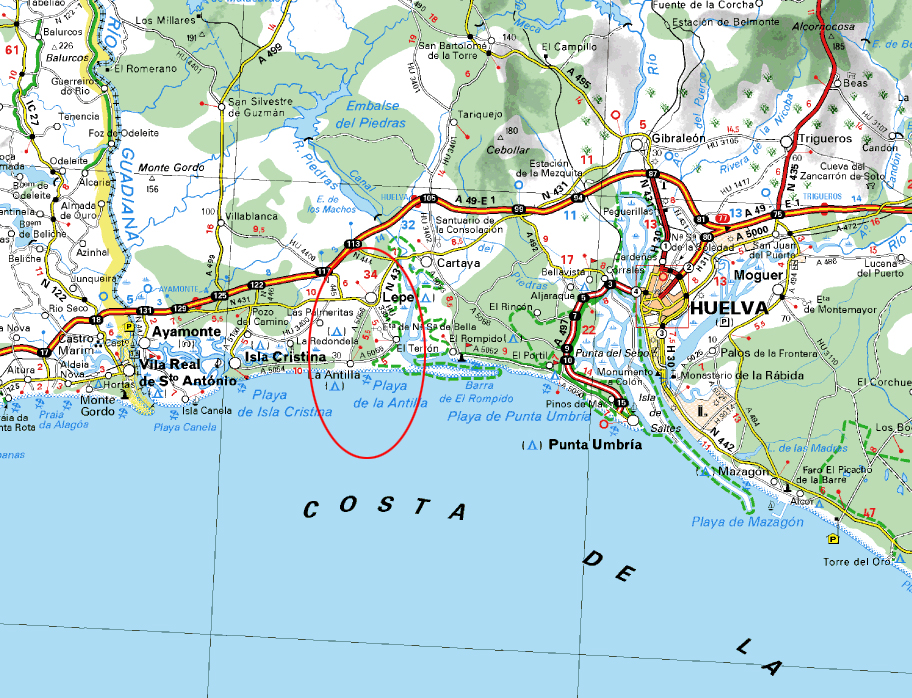 El país que nunca se acaba: Un paseo por el centro de Lepe y otro por ...