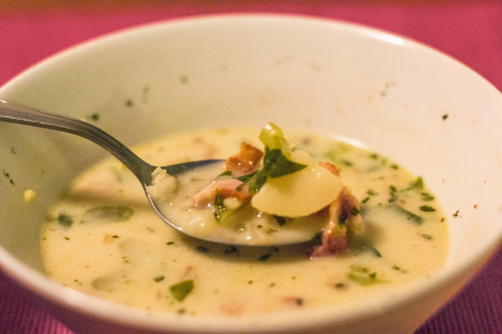 Clam-less Chowder - Fongolicious