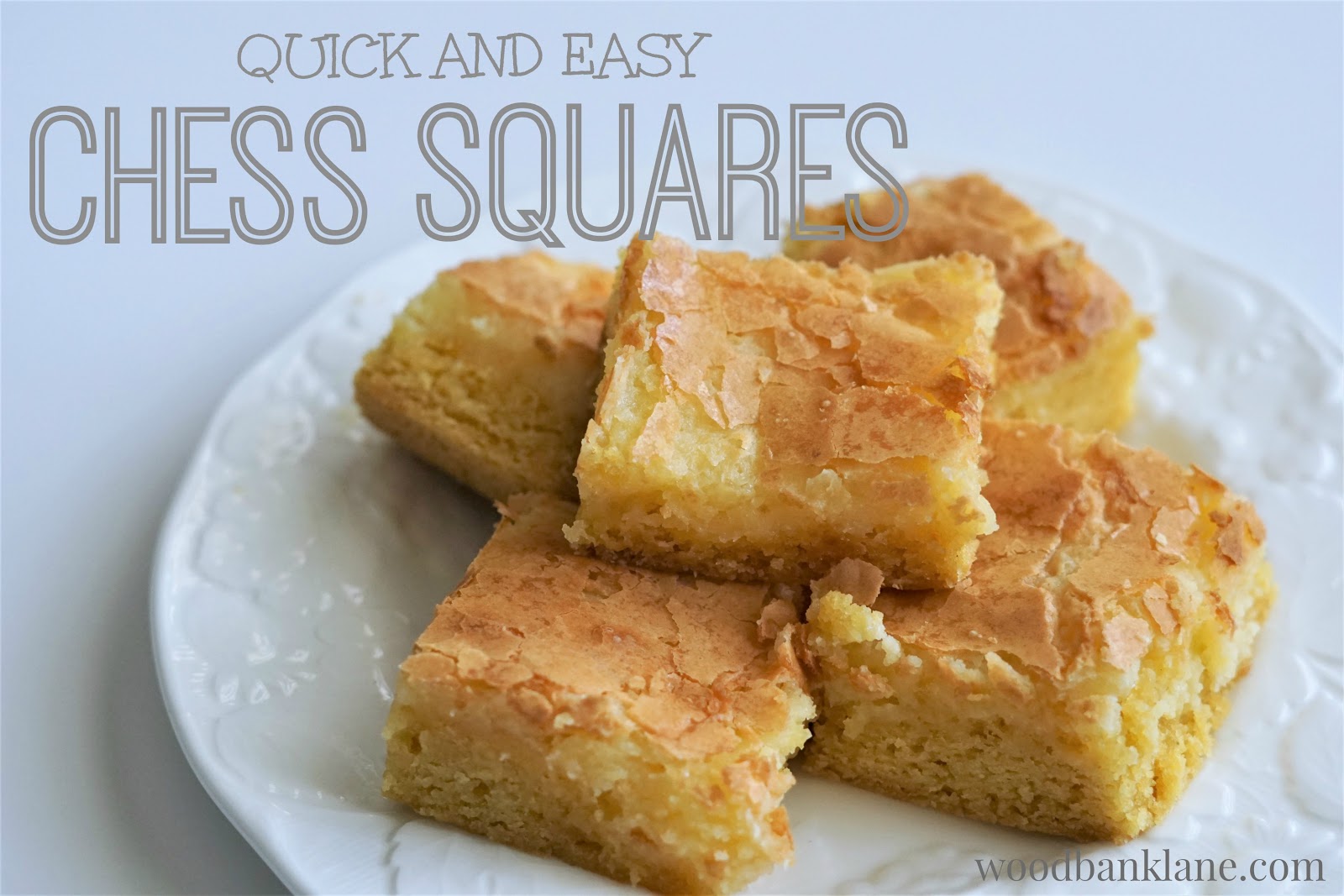 Woodbank Lane: EASY CHESS SQUARES