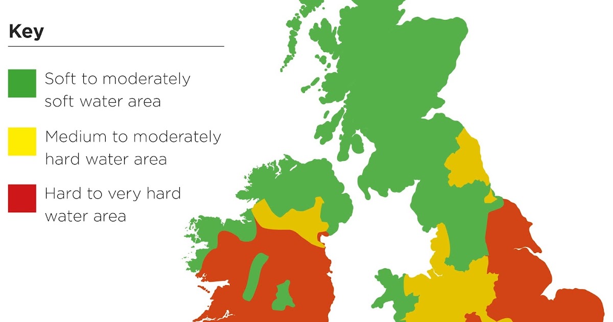 Water hardness in the UK & Ireland