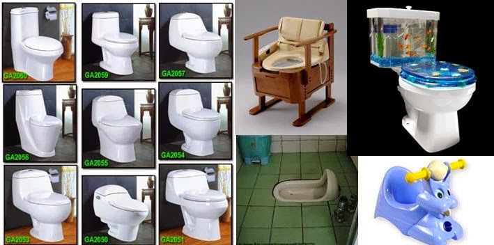 EL INODORO: Tipos de inodoro