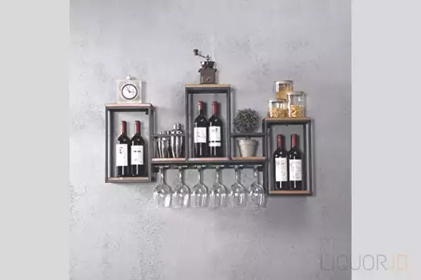 25 Ide Kreatif Dekorasi Rak Botol Wine Dari Kayu - LiquorID