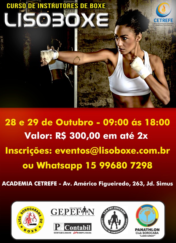 Liga Sorocabana de Boxe e Artes Marciais: INSCRIÇÕES ABERTAS DO CURSO ...