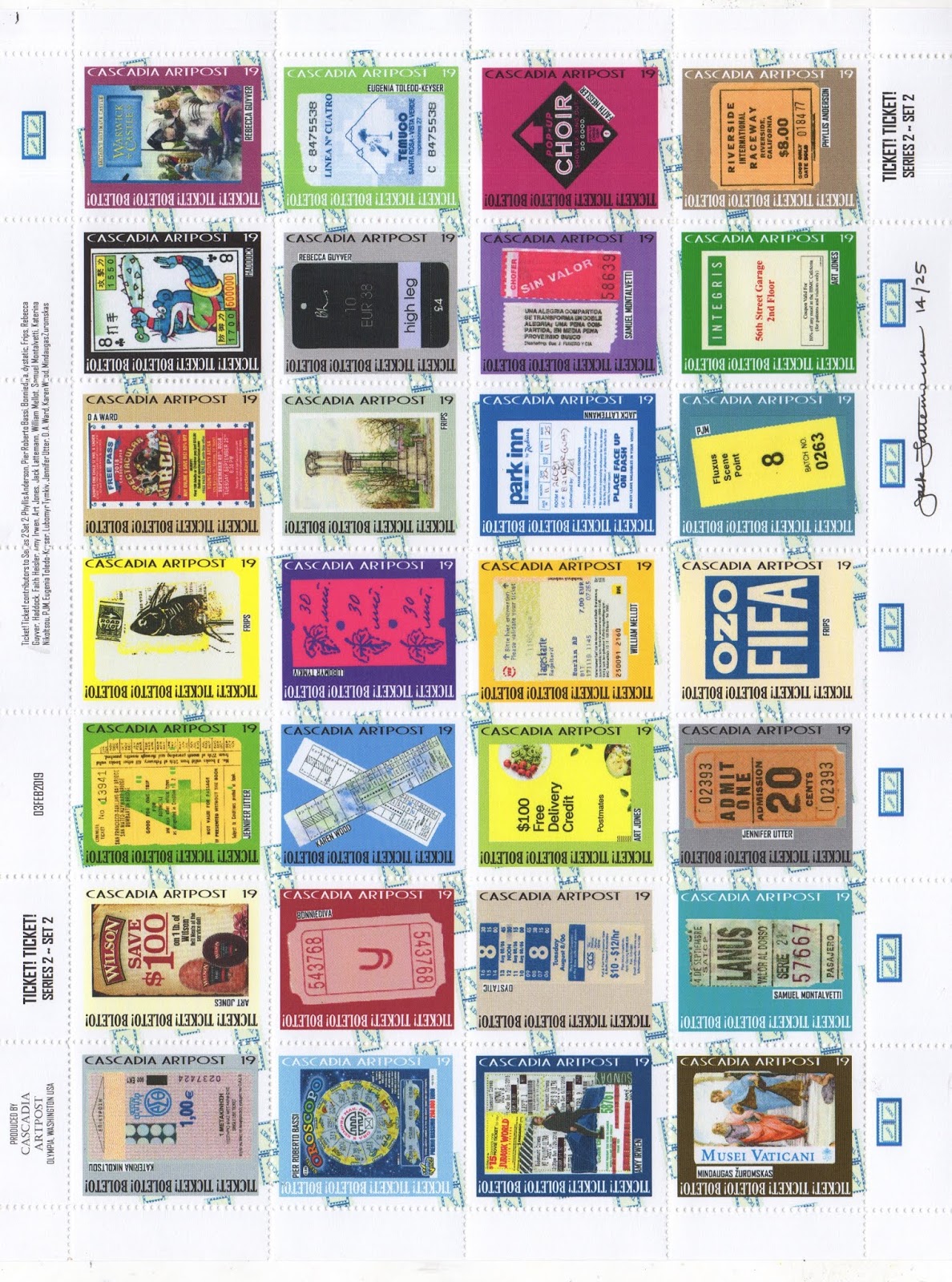 The Postal Ledger: Three cheers for Ticket! Ticket!