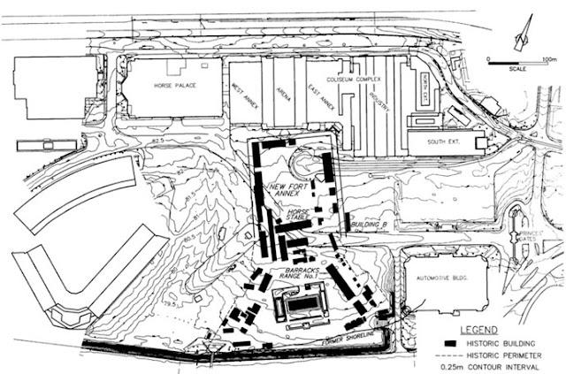 Fort York and Garrison Common Maps: 1995 Archaeological Services Inc ...