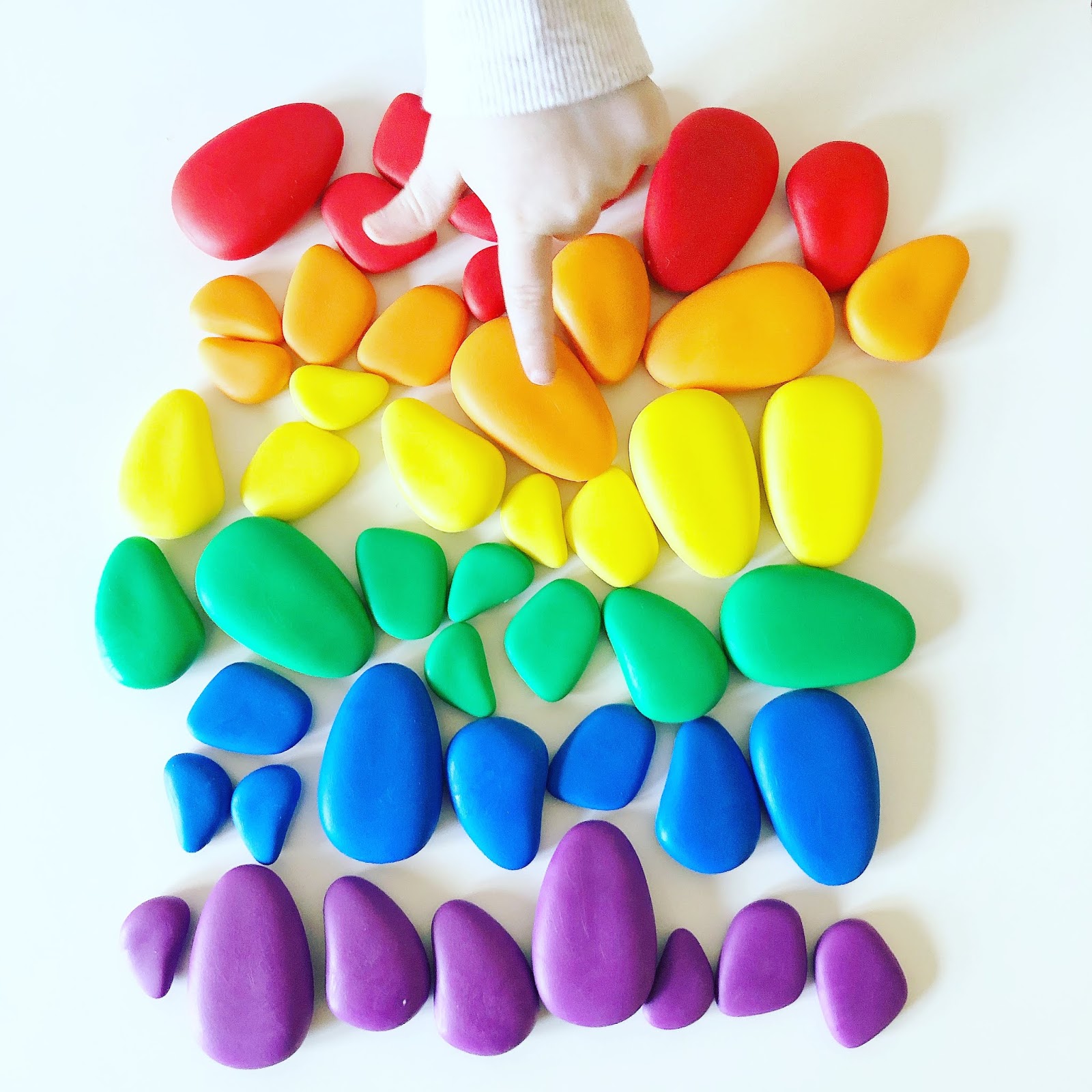 Find the Little Mind: Rainbow Pebbles: 5 Ways to Play