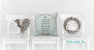 Quote Life Boutique : Proverbs 31 Gift Collection; Pillow