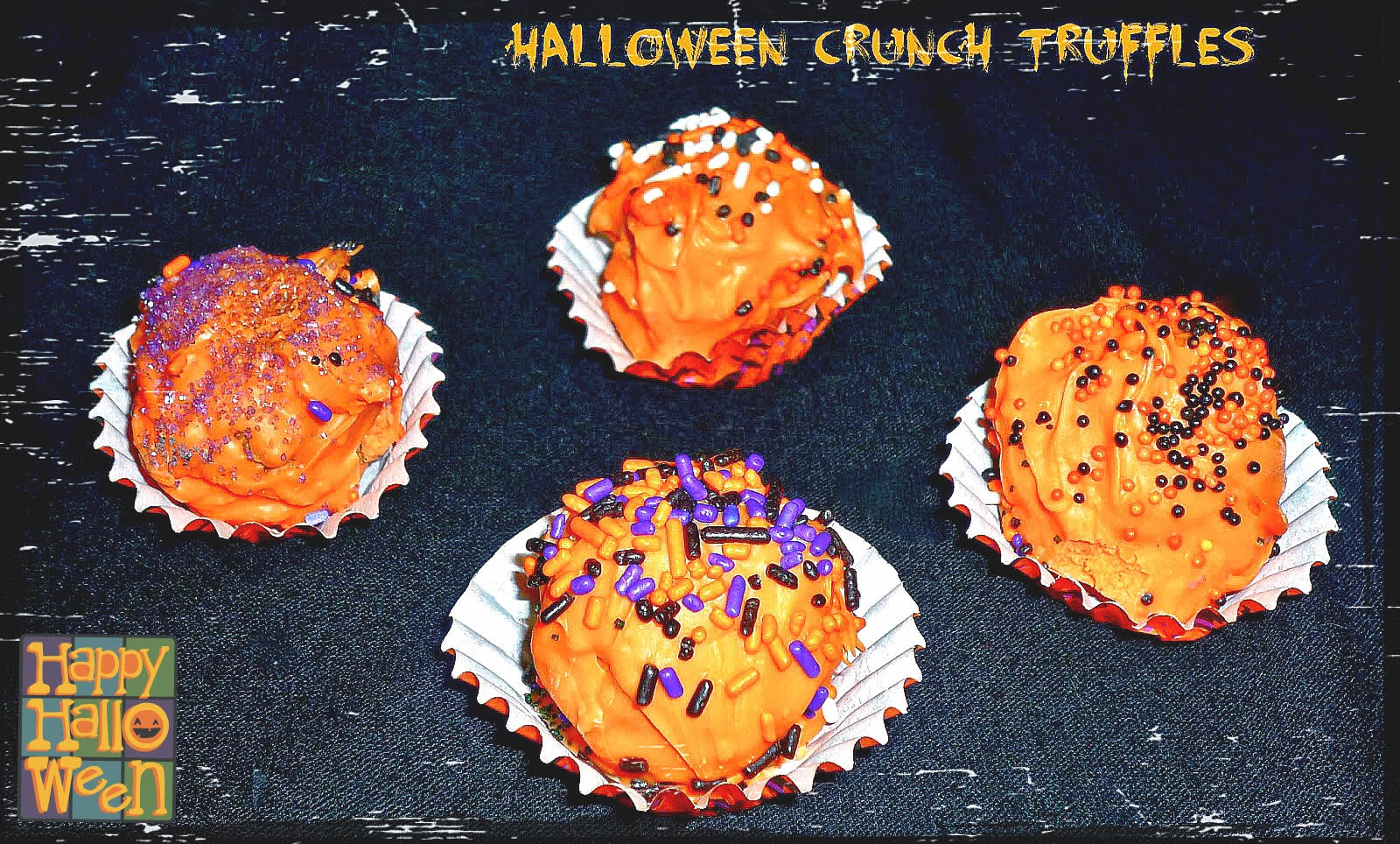 Weekend Gourmet Flashback: Halloween Crunch Truffles #boorific # ...