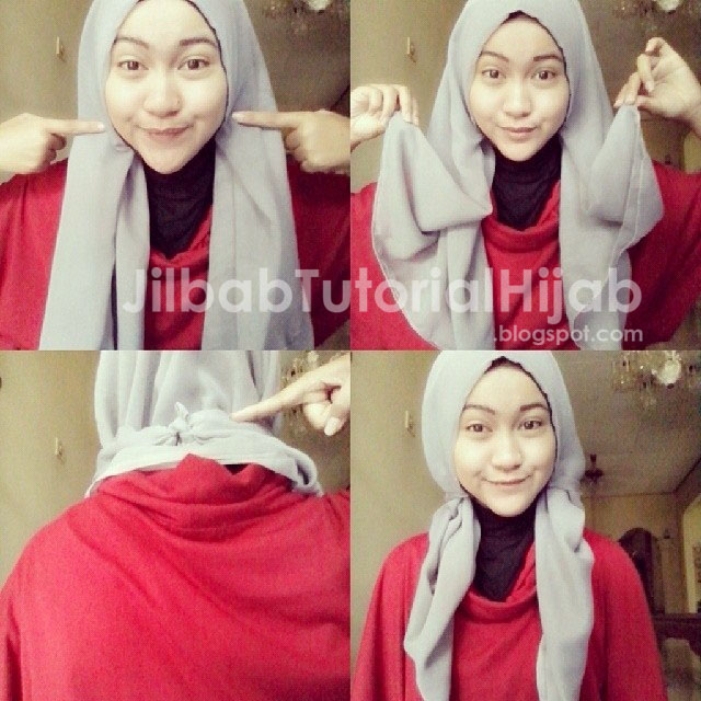 Tutorial Hijab Segi Empat Simple | Jilbab Tutorial Hijab