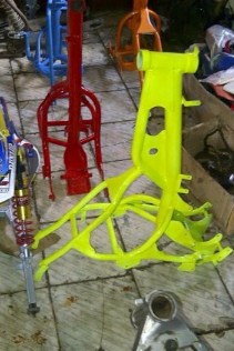 Foto Motor Trabas Standar | Modifikasi Motor Trail