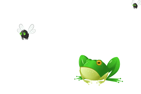 Passover Frogs Jumping Animation