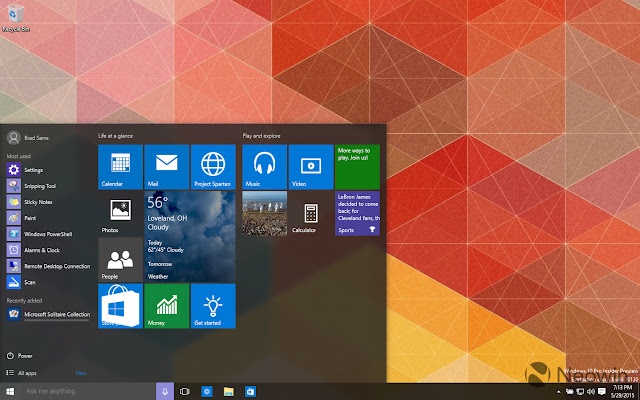 Photos Reveal The Final Form Of Windows10 - The.Tech13