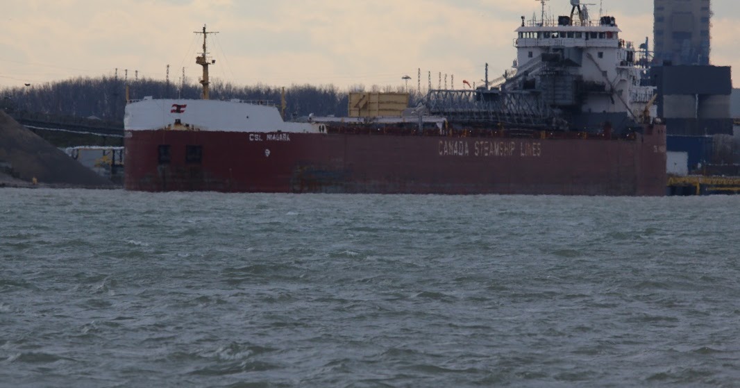 Michigan Exposures: The CSL Niagara at the Sterling Fuel Dock