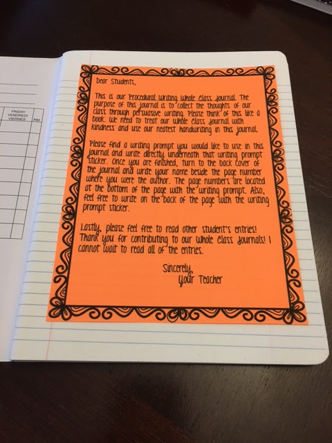 5 Benefits of Whole Class Journals | Hillary's Teaching Adventures