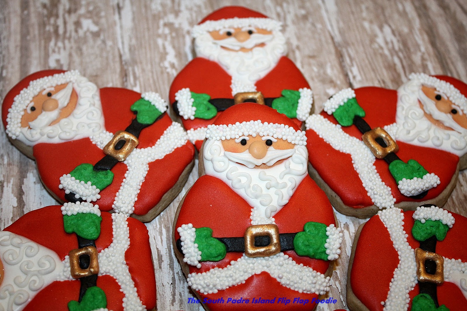 The South Padre Island Flip Flop Foodie: Santa Redux - but Miniaturized!