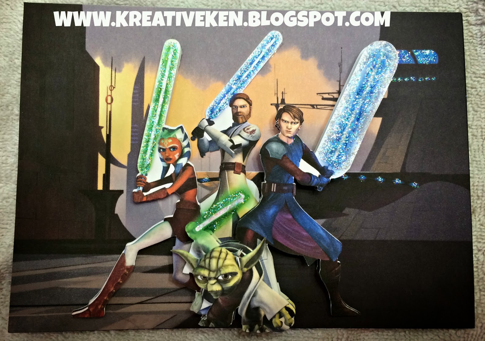 STAR WARS BIRTHDAY CARD | Ken's Kreations