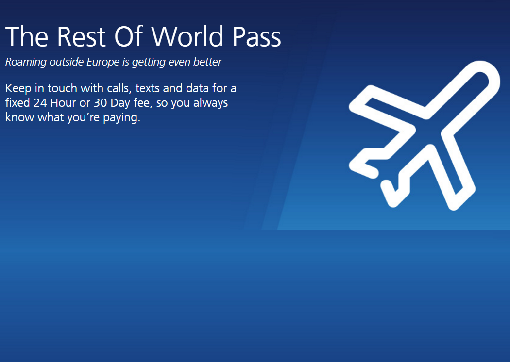 O2 Update: Roaming - Rest of World Pass - Business Mobile Life
