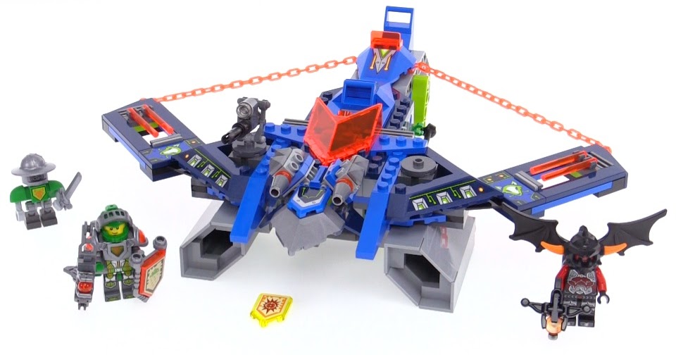 LEGO NEXO Knights Aaron Fox's Aero Striker V2 review! 70320