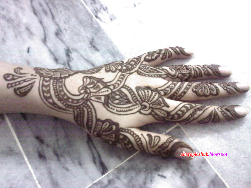 Latest Mehandi Designs For Front Hand | Best Mehandi Designs in India ...