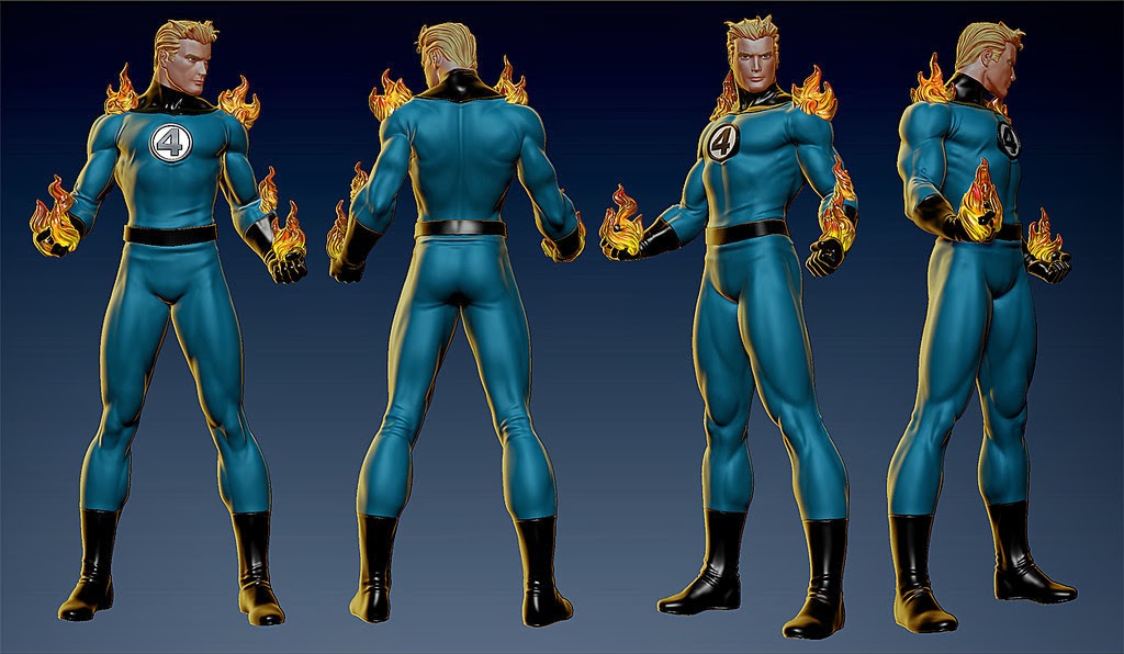 Comic Covers: Johnny Storm