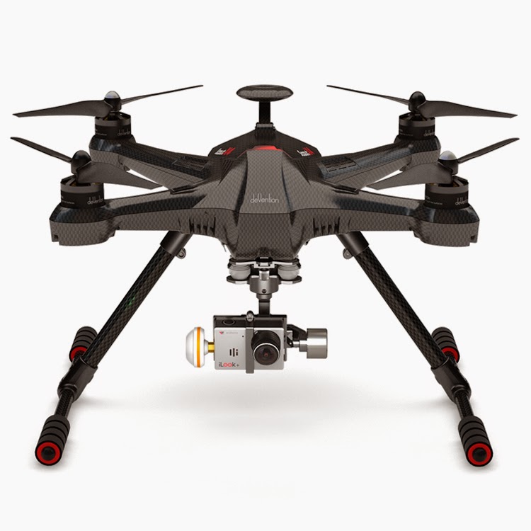 Walkera Scout X4 Carbon Black RTF Devo F12E Version with iLook+ - Rc ...