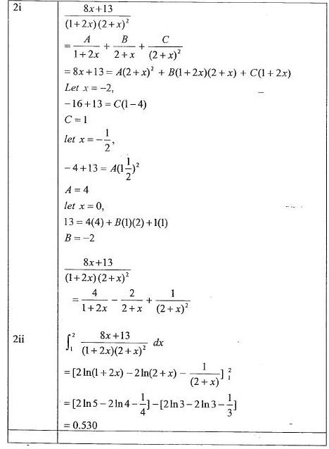 Paper 2 Q2. Calculus Challenging O Level Additional Maths (A Maths ...