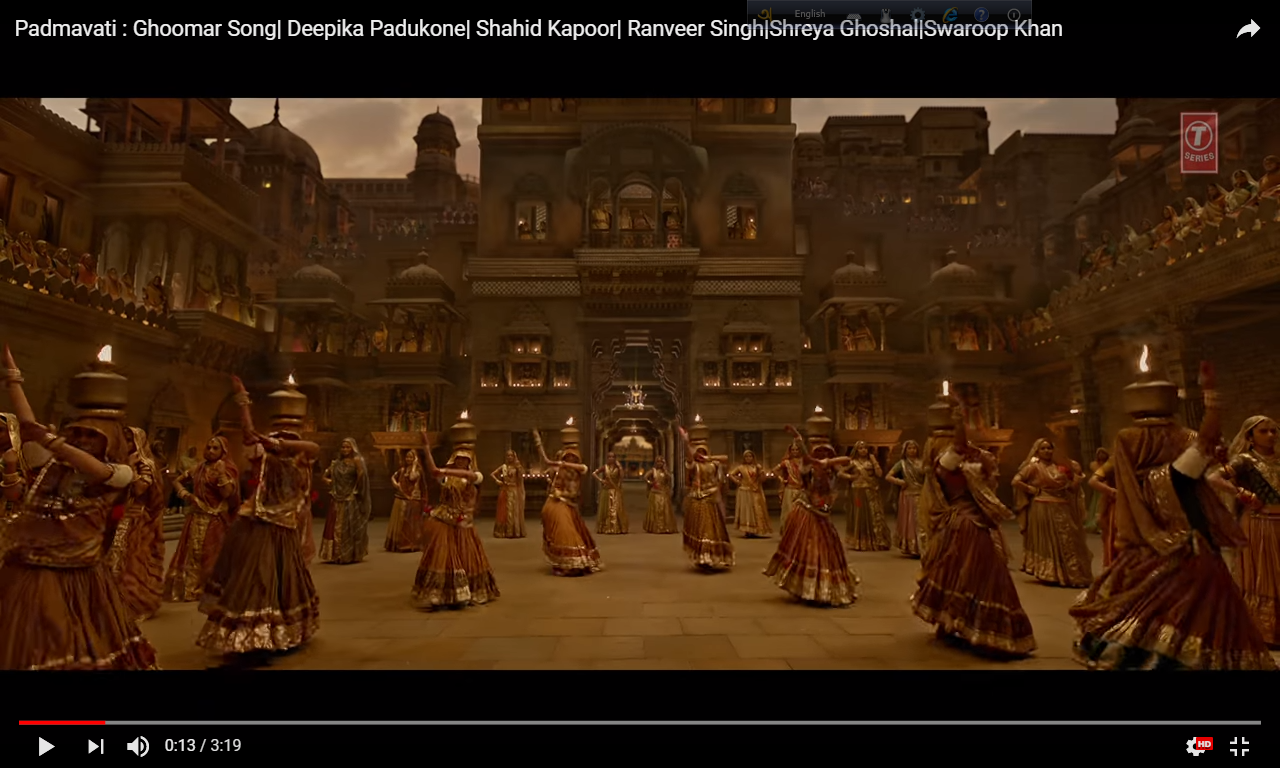 PADMAVATI GHOOMAR SONG & AJJI TRAILER REVIEW