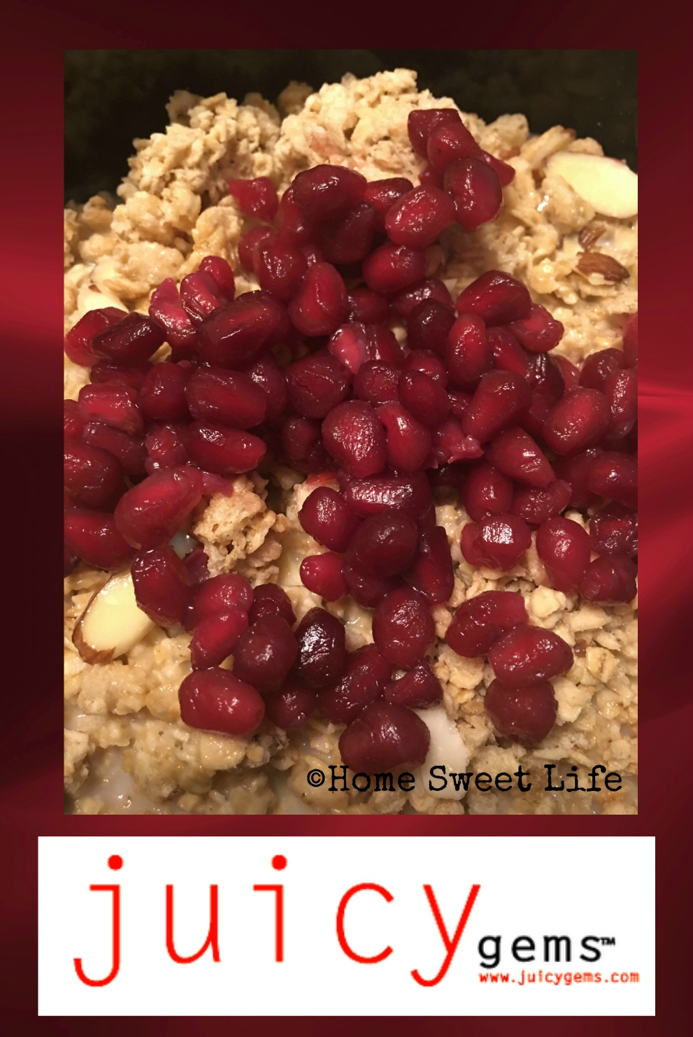 Home Sweet Life: Juicy Gems Pomegranate Frozen Arils ~ a Review