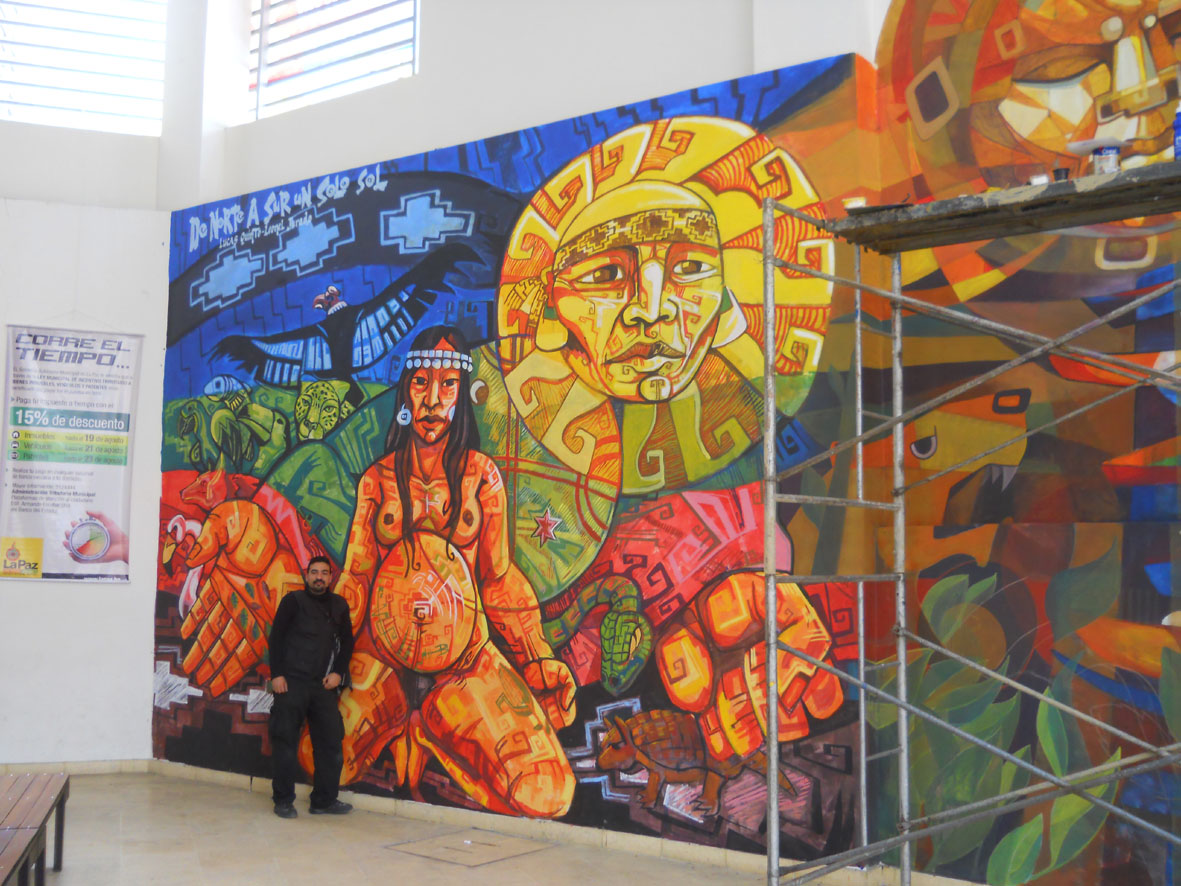 Encuentros de Arte: Muralismo en Bolivia (2° parte)