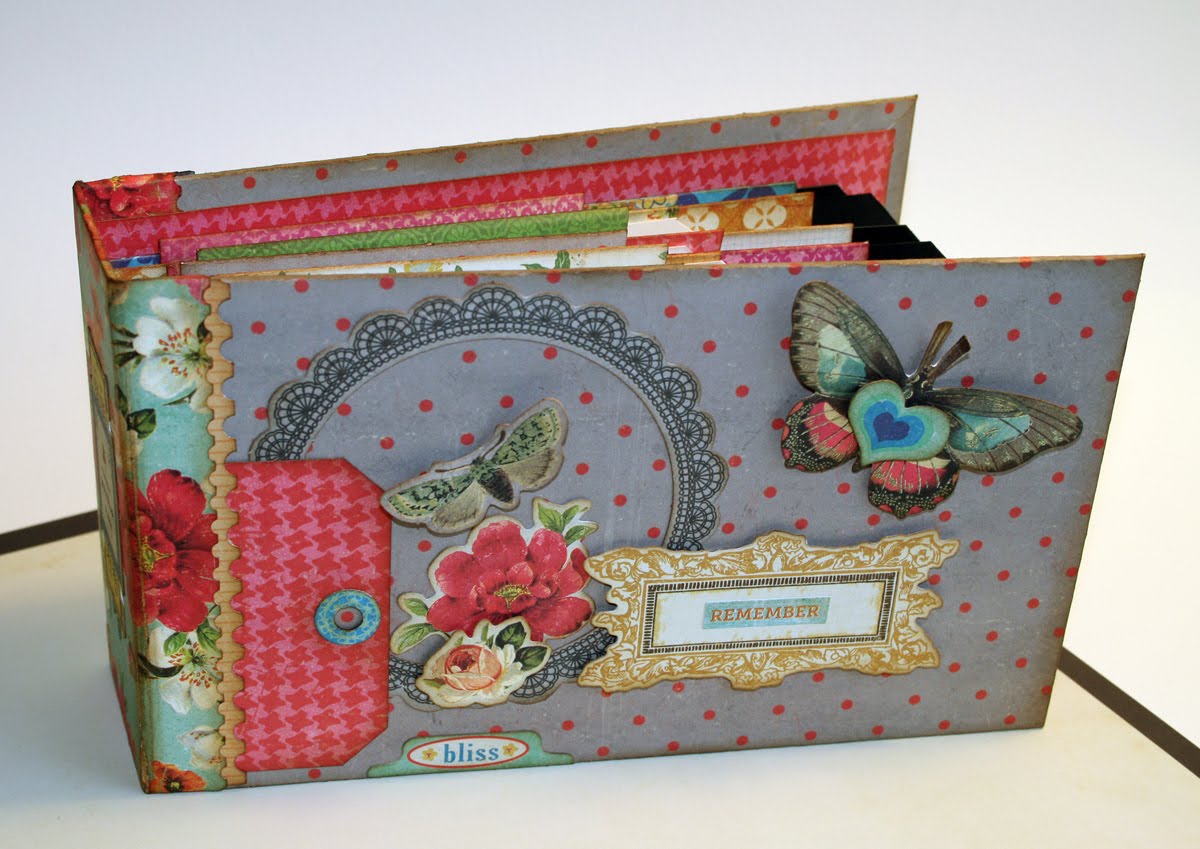 Twist and Tag Mini Album – Laura Denison Designs