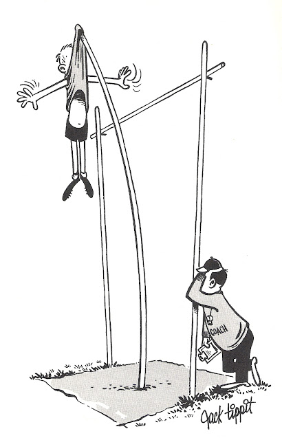 Cartoon Attic: Pole Vault - Jack Tippit