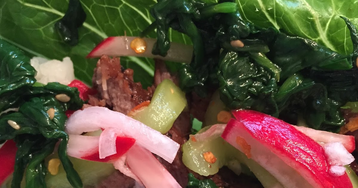 BumbleDo: Korean Lettuce Wraps