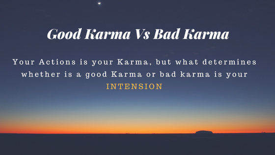 Good Karma Vs Bad Karma - iKarma