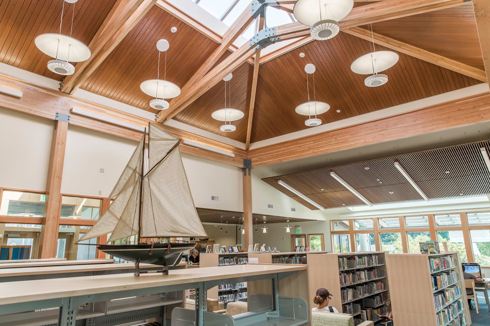 Newly Constructed Library Wing