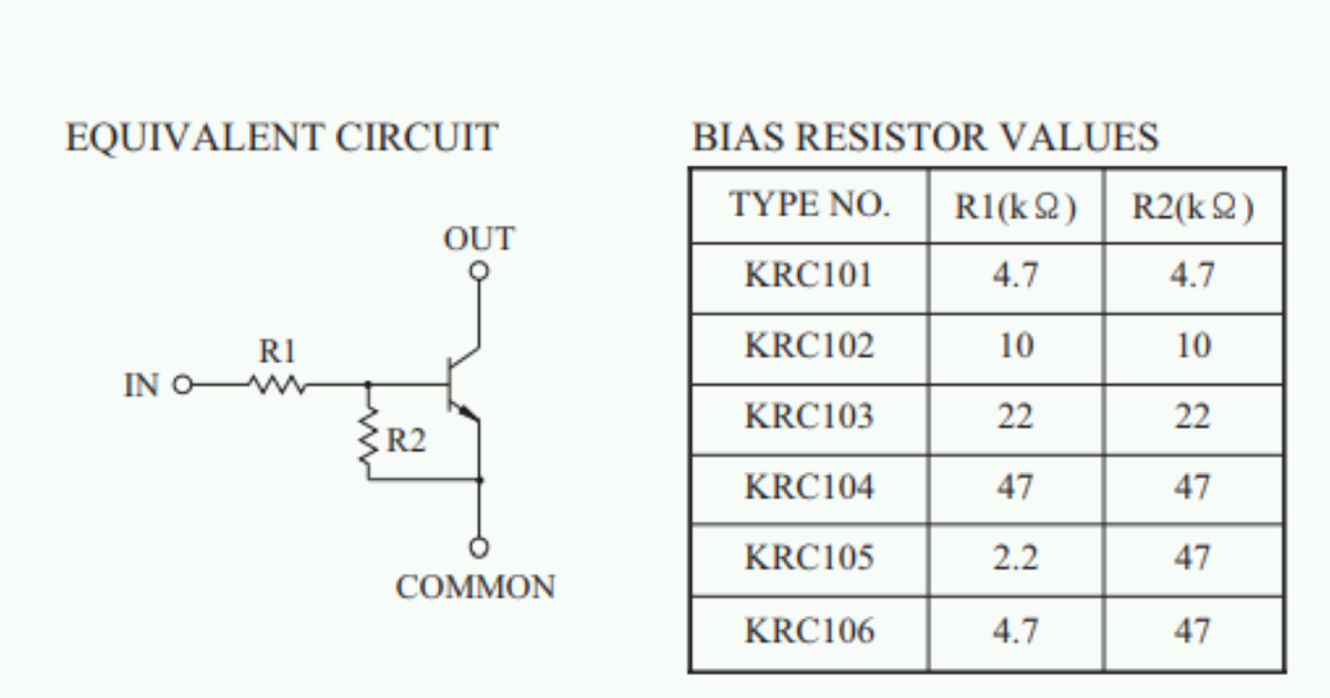 Persamaan Transistor C103 - C106