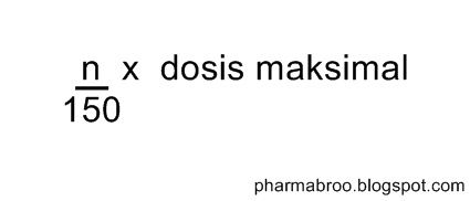Pharmabroo: Rumus perhitungan Dosis Obat