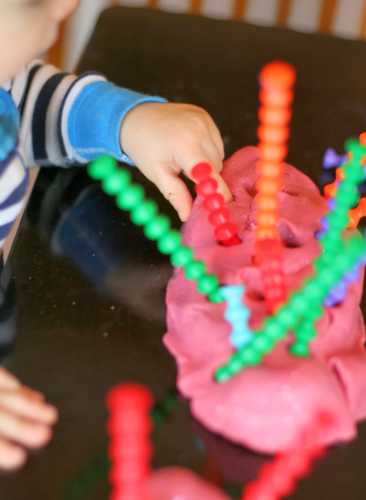 Introducing Playdough to Babies and Toddlers