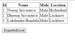 Export DataTable to Excel in asp.net C# - Neeraj Code Solutions- asp ...