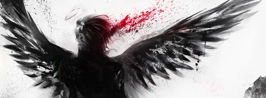 Dark Angel Facebook Covers - Học tiếng nhật, java và mọi thứ