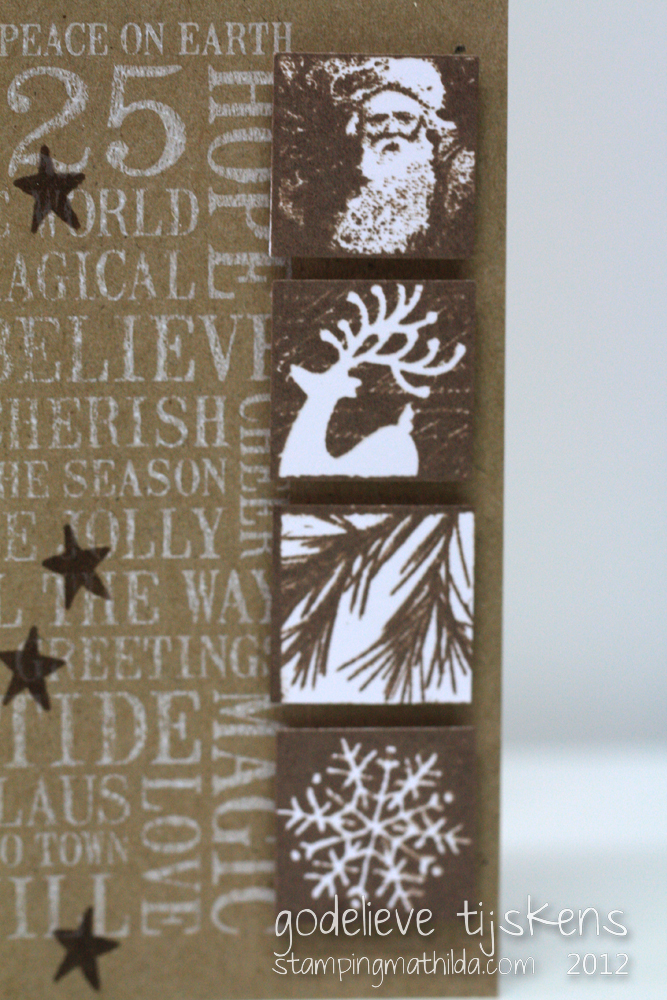 StampingMathilda: Darkroom Door - Christmas Inchies