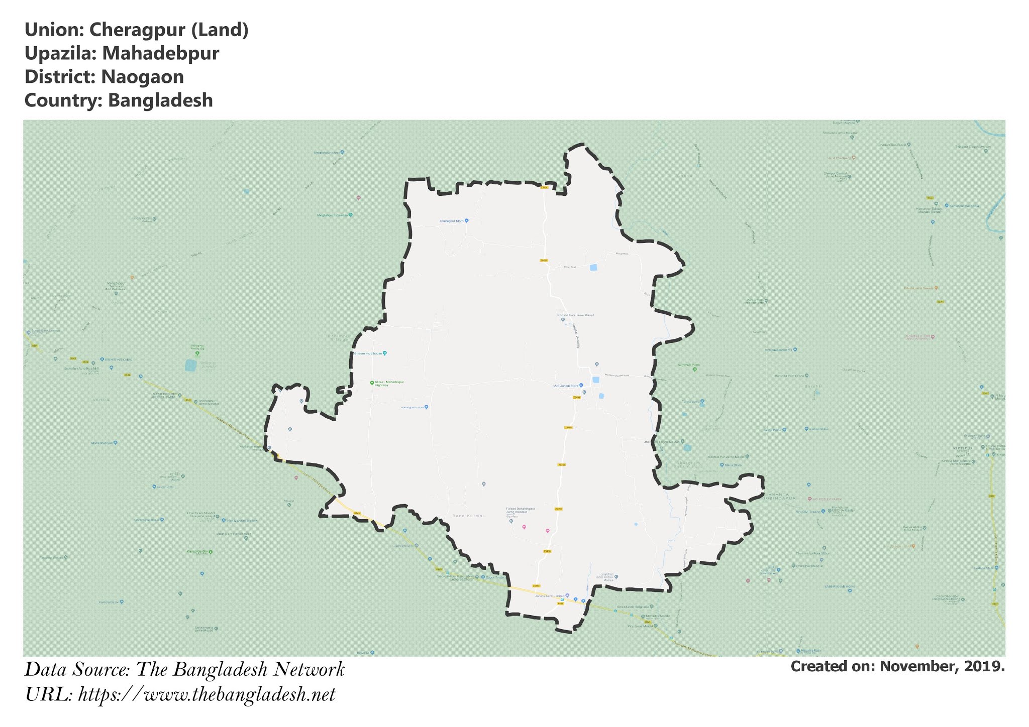 Cheragpur Union, Naogaon