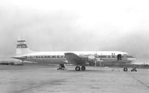 Cultura Aeronáutica: Os Douglas DC-7 na Panair do Brasil