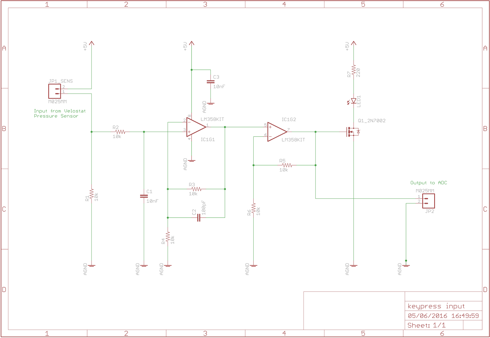 The Answer is 42!!: Designing a pressure sensor using Velostat