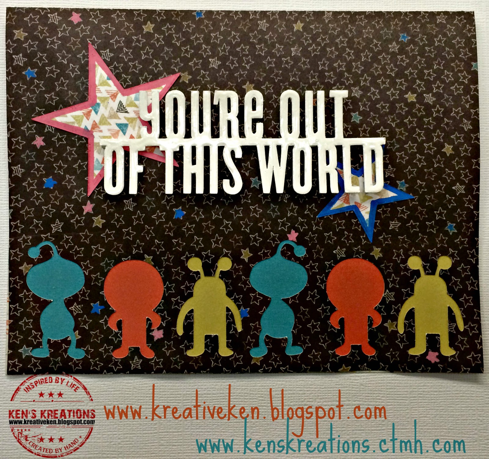 OUT OF THIS WORLD CARD | Ken's Kreations