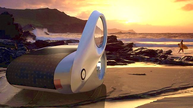 The Flying Tortoise: The Ecco. A Futuristic Campervan...