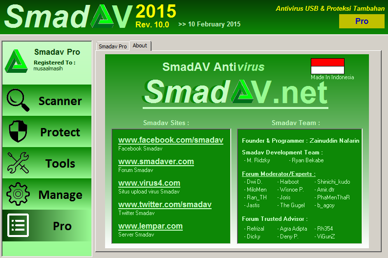 Berikut perbandingan fitur smadav free dan smadav pro