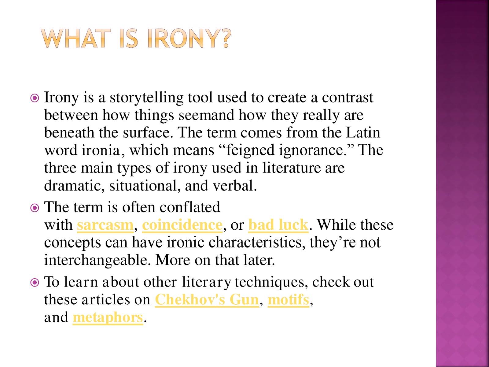 Teaching Area Focus On Irony Types Of Irony Present Examples literary Examples And Not Only teaching-area-focus-on-irony-types-of-irony-present-examples-literary-examples-and-not-only